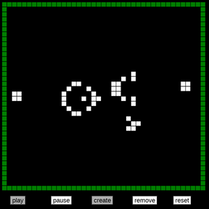 Gosper Glider Gun by Cellular Universe - TENDER