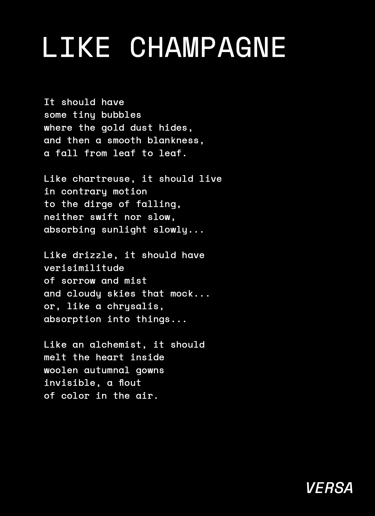 LIKE CHAMPAGNE — fxhash