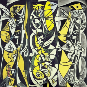 Cubism Dragons - TENDER