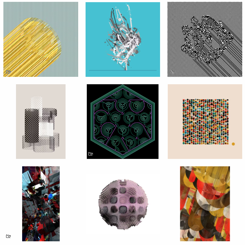 Tez GenArt Inspiration — fxhash